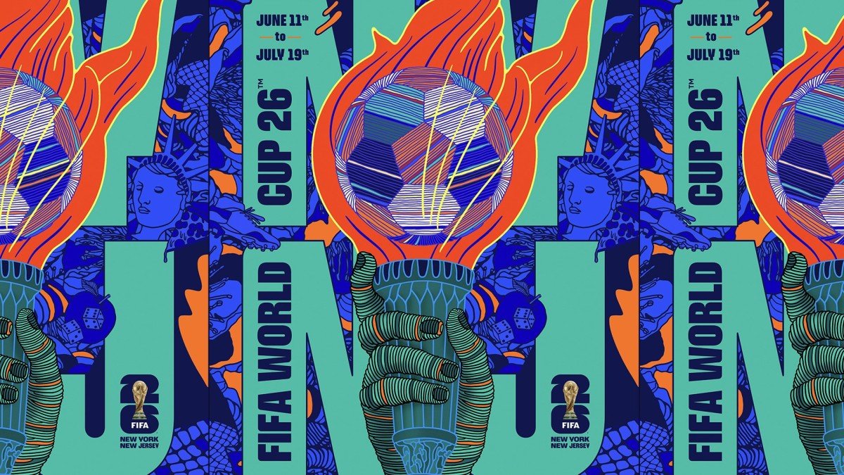 FIFA WORLD CUP 2026 POSTER · Rich Tu